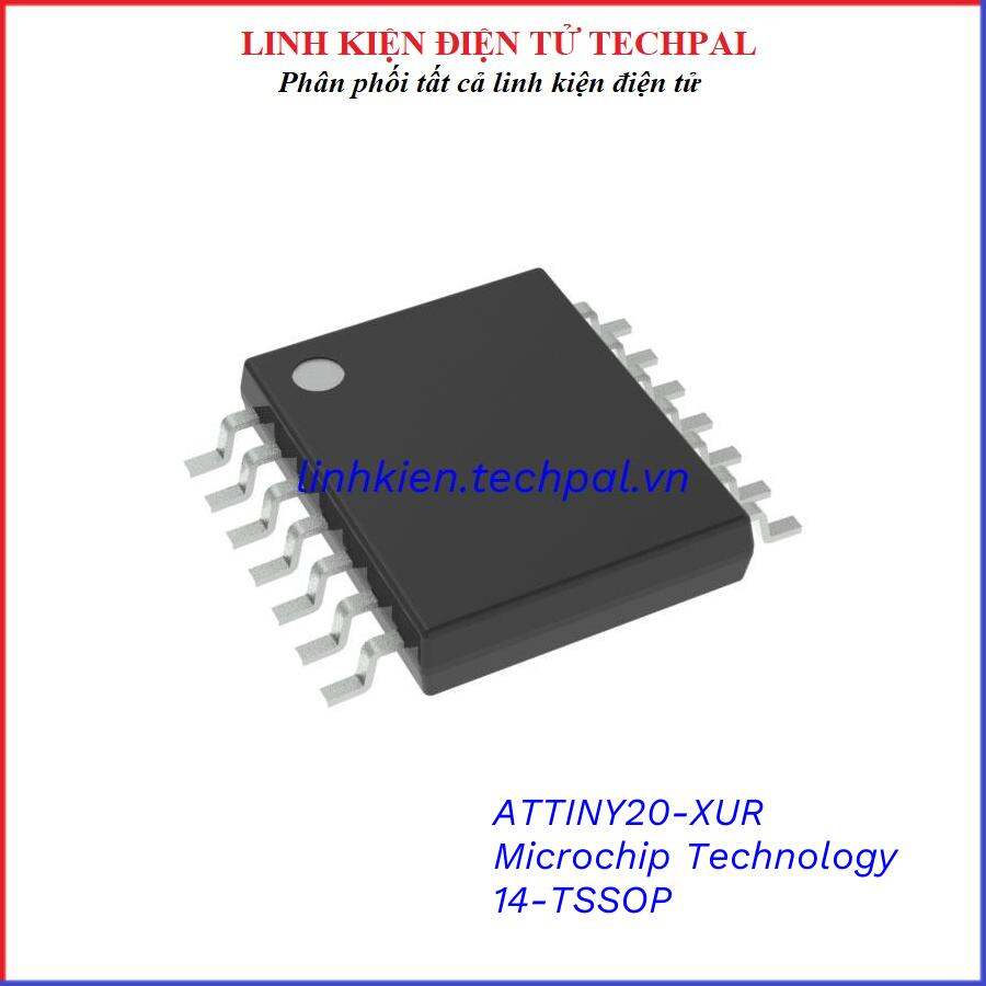ATTINY20-XUR Microchip Technology 14-TSSOP – Siêu thị linh kiện điện tử TECHPAL